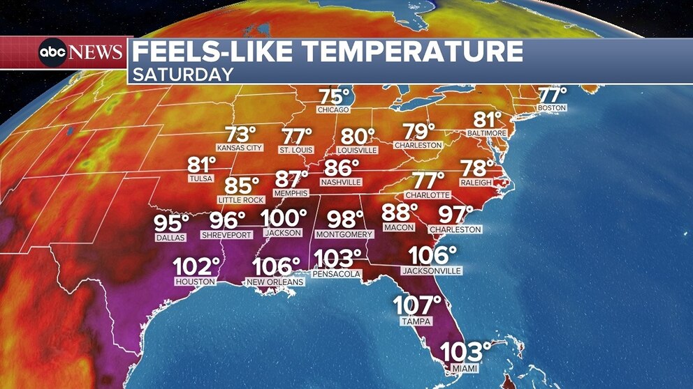 Hot, sticky temperatures continue to impact millions: When will it end ...