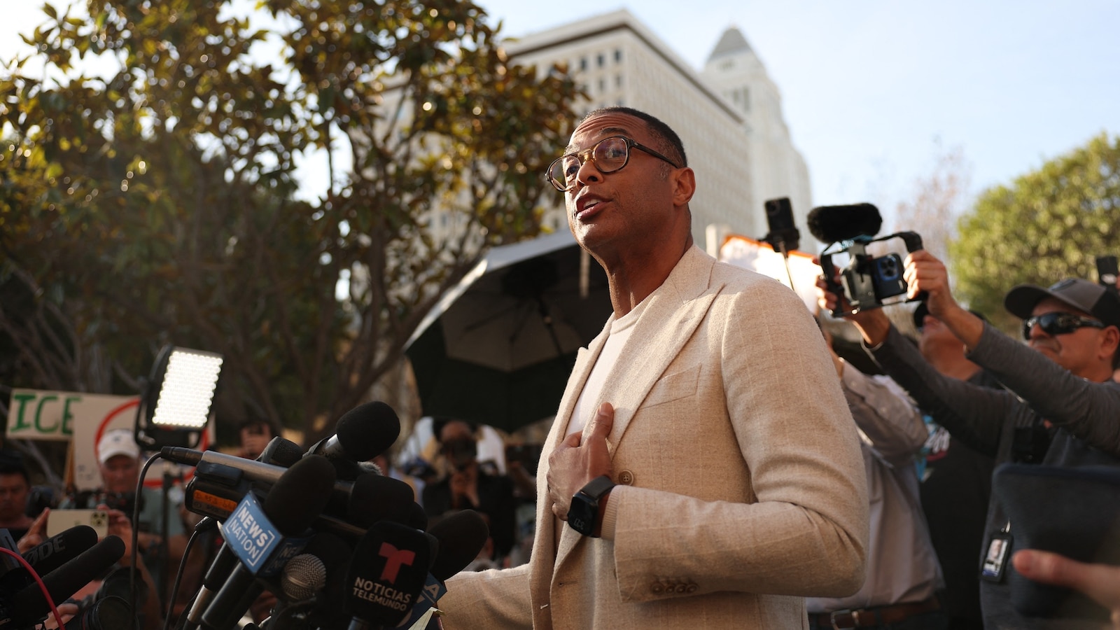 Former CNN journalist Don Lemon released following arrest over ...