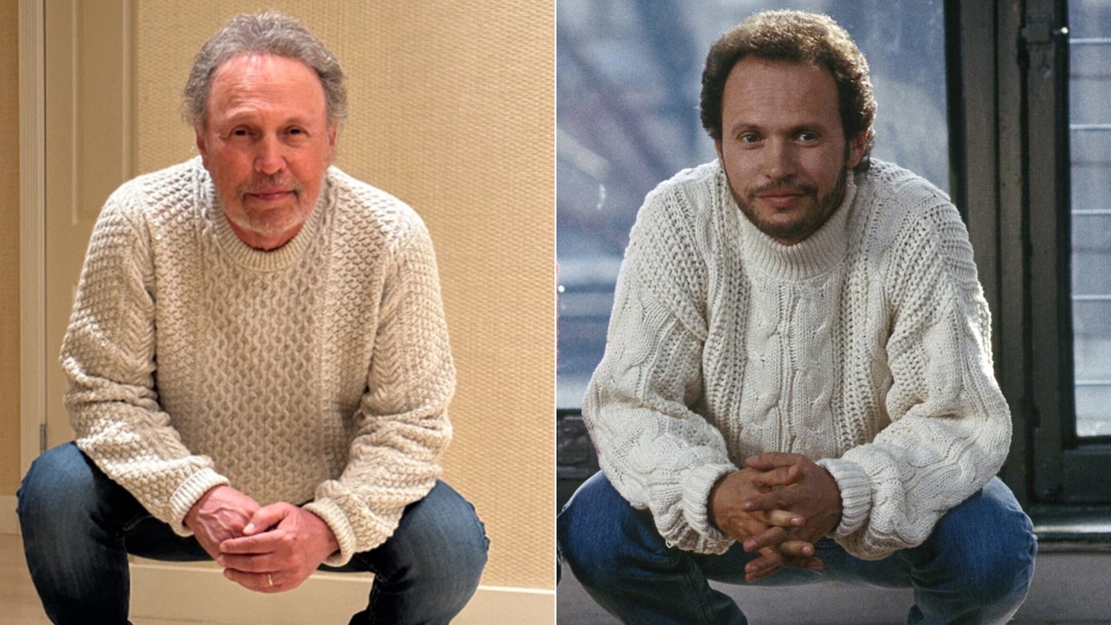 Billy Crystal poses as his iconic 'When Harry Met Sally' character for ...