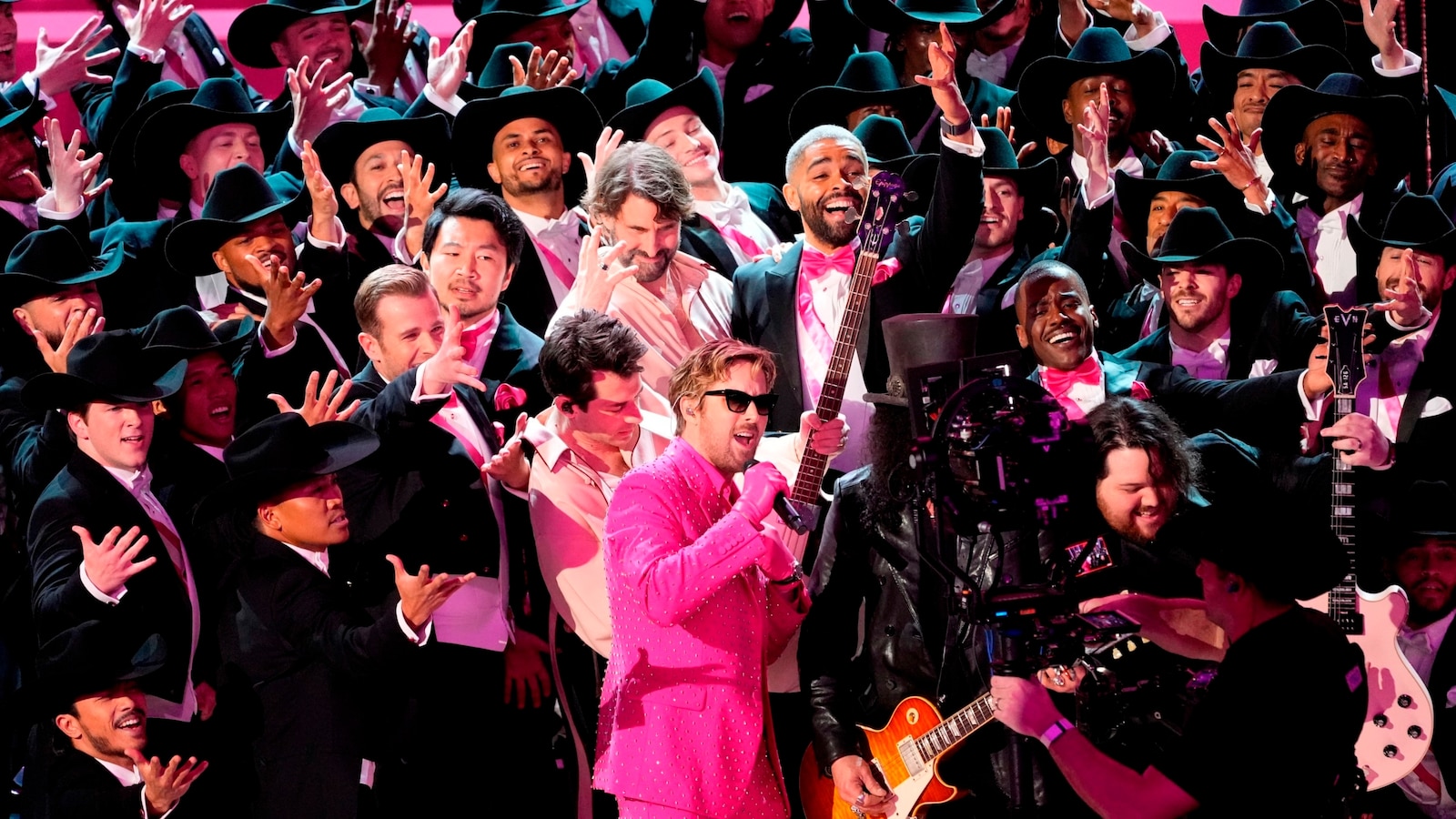 Eva Mendes supports Ryan Gosling following Oscars performance: 'Always by my man' - ABC News