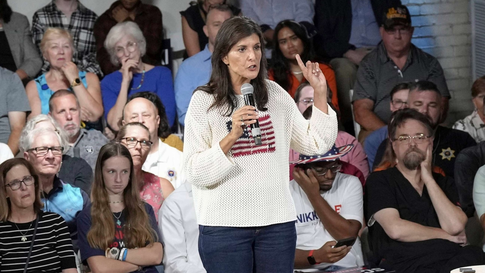 Nikki Haley relishes polling boost as she pushes to break from middle ...
