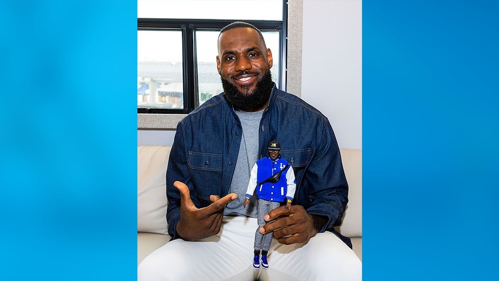 Barbie introduces new Ken doll featuring LeBron James - Good Morning ...