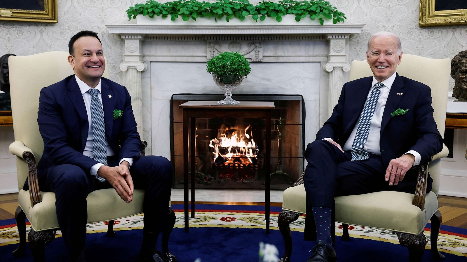 Biden welcomes Irish prime minister for St. Patrick's Day festivities ...