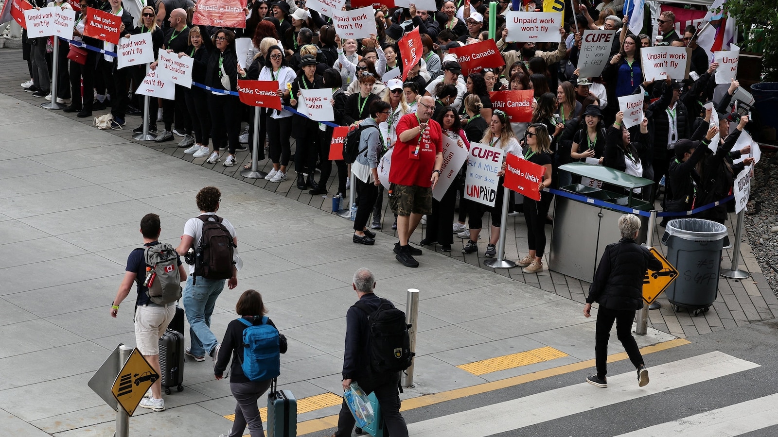 Air Canada flights grounded as flight attendants union defies return-to ...