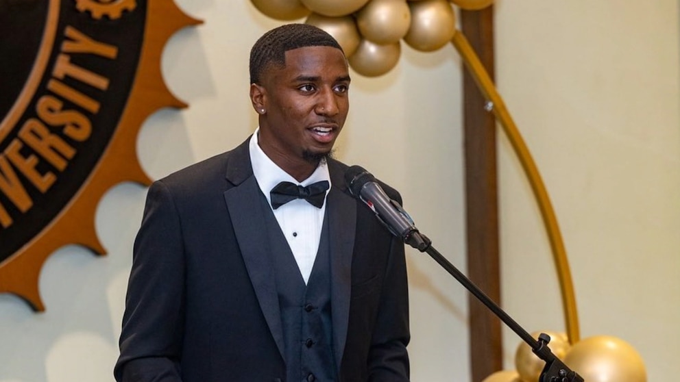 Video FAMU's student Marcus Thomas breaks barriers and inspires ...