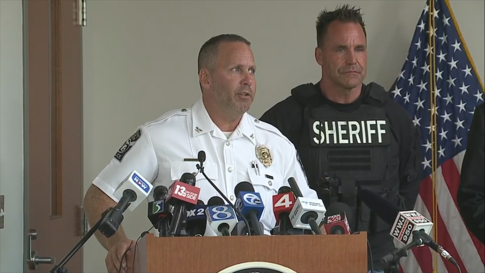 Video Officials give update after shooting at Michigan church - ABC News