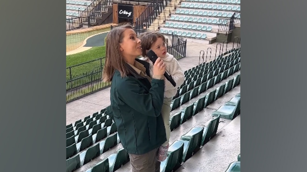 Bindi Irwin's daughter Grace Warrior makes adorable appearance at ...