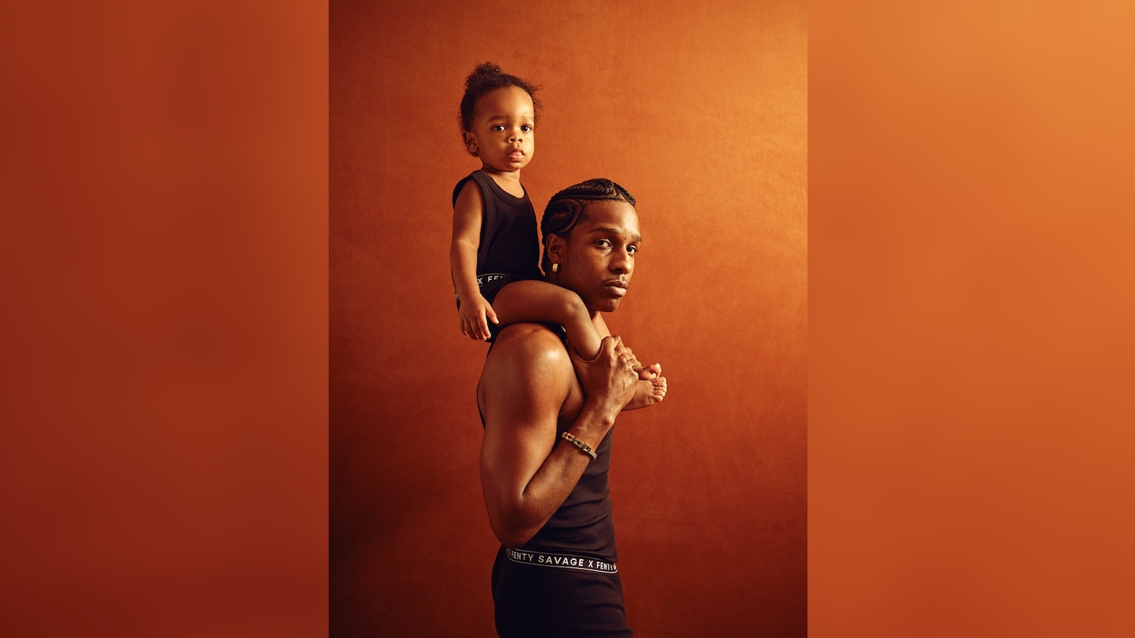 A$AP Rocky models with son RZA in new Savage X Fenty campaign - ABC News