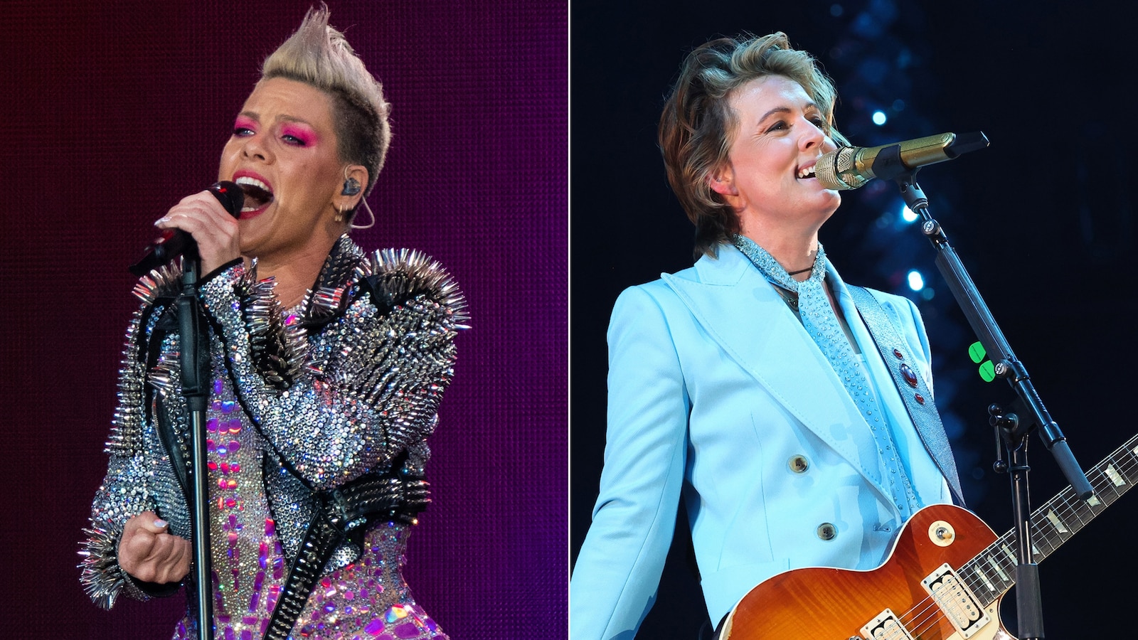 Pink and Brandi Carlile pay tribute to Sinead O'Connor with moving ...