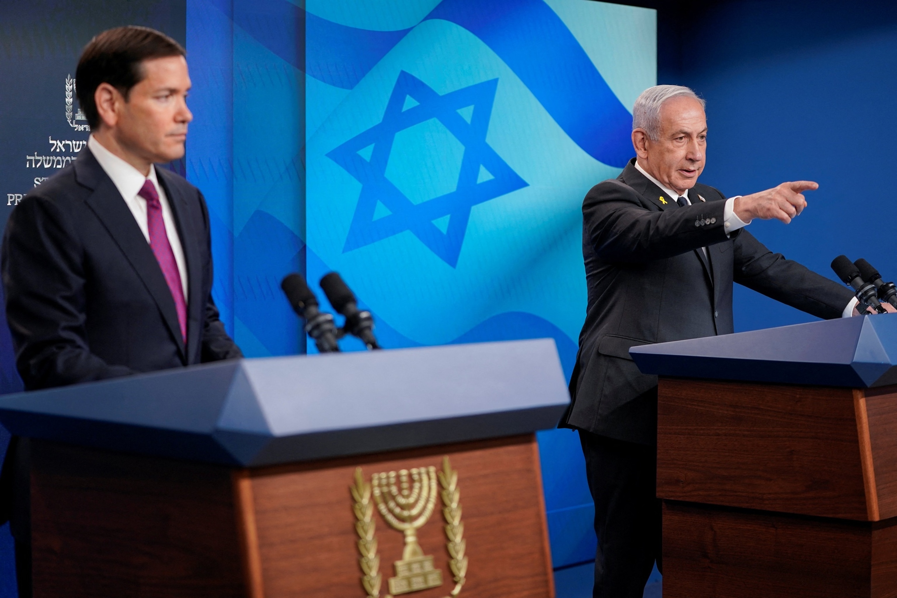 Rubio and Netanyahu meet in Israel to discuss Hamas war, Gaza City ...