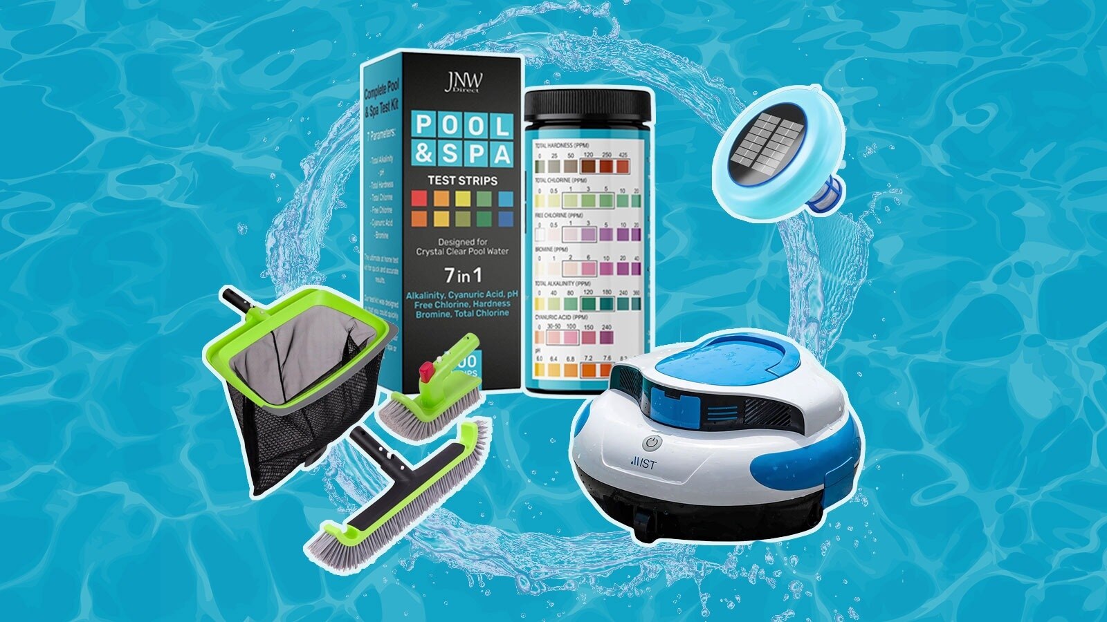 Pool supplies to keep your backyard oasis sparkling all summer long ...