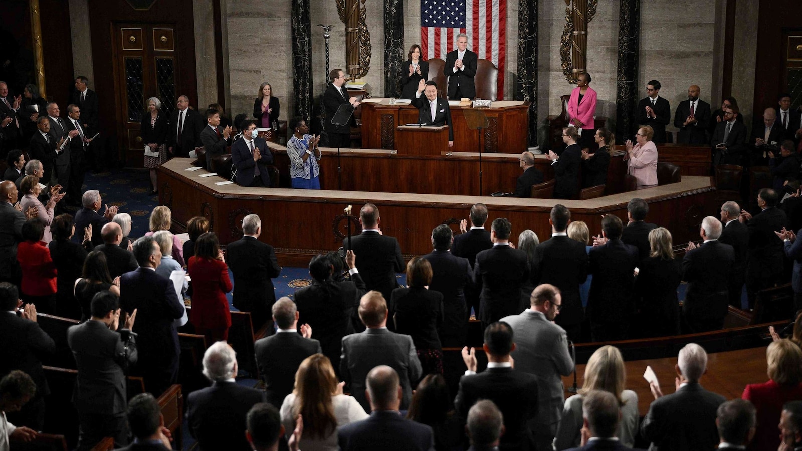 Yoon tells Congress the US-South Korea alliance is 'stronger than ever ...