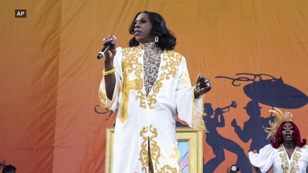 Video Big Freedia on her debut gospel album 'Pressing Onward' - ABC News