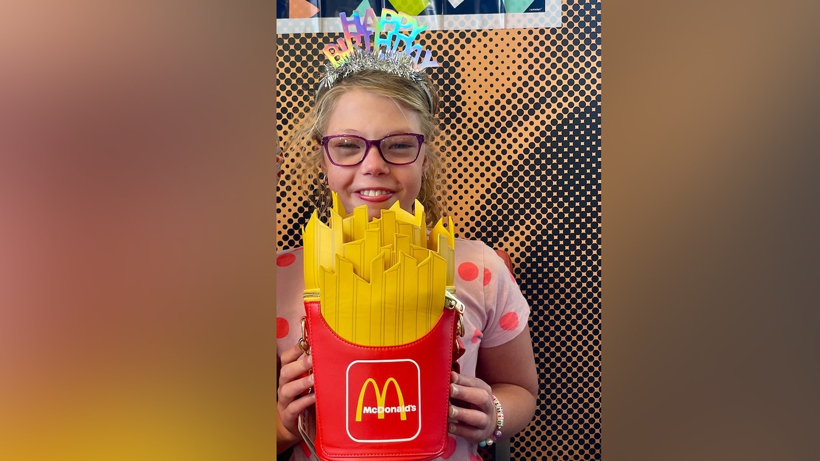 Girl who was born at McDonald's returns to celebrate 10th birthday ...