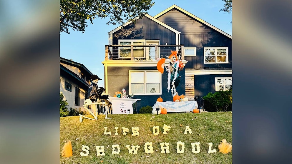 Woman's Taylor Swift Halloween display goes viral - Good Morning America