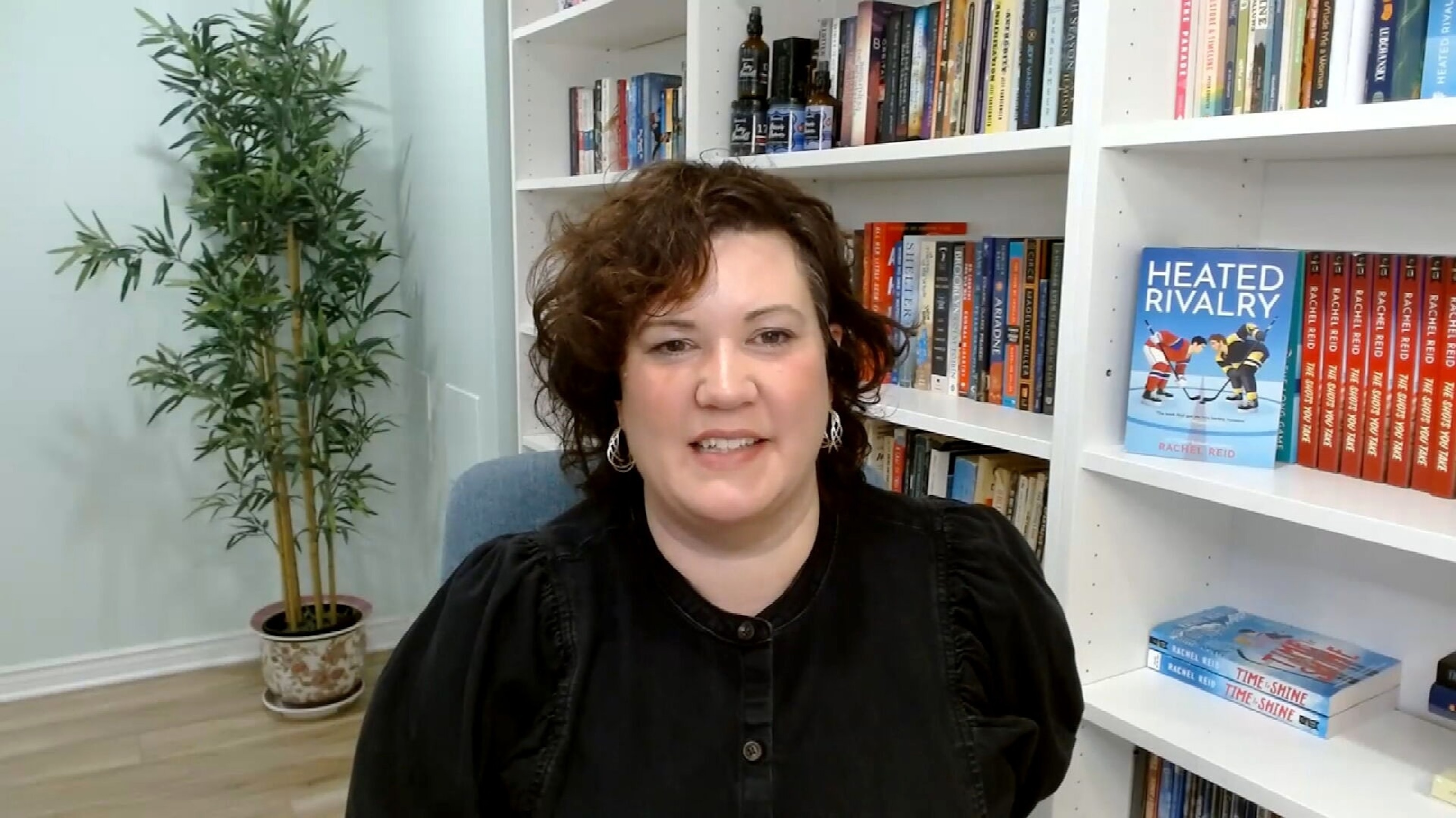 'Heated Rivalry' star, author talk series impact as real-life hockey ...