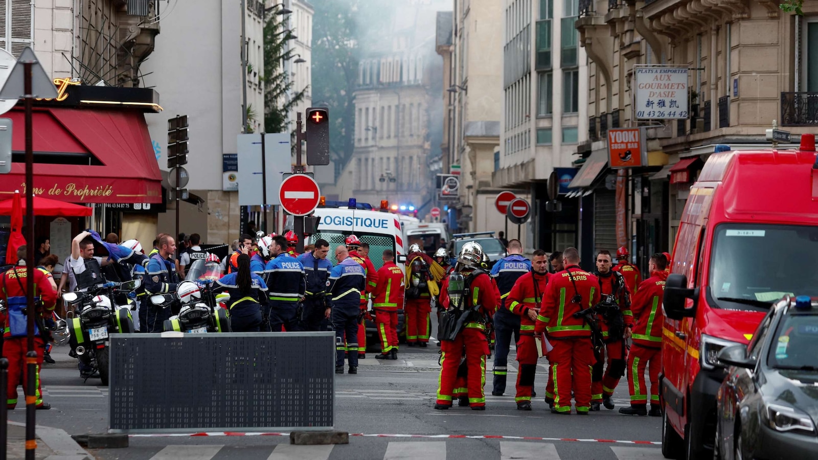 Paris explosion caused by suspected gas leak injures dozens, damages ...