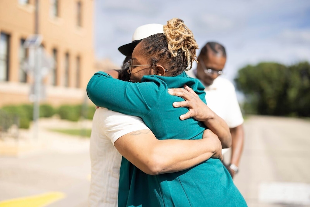 Man freed from prison after 27 years for a crime he didn't commit, his ...