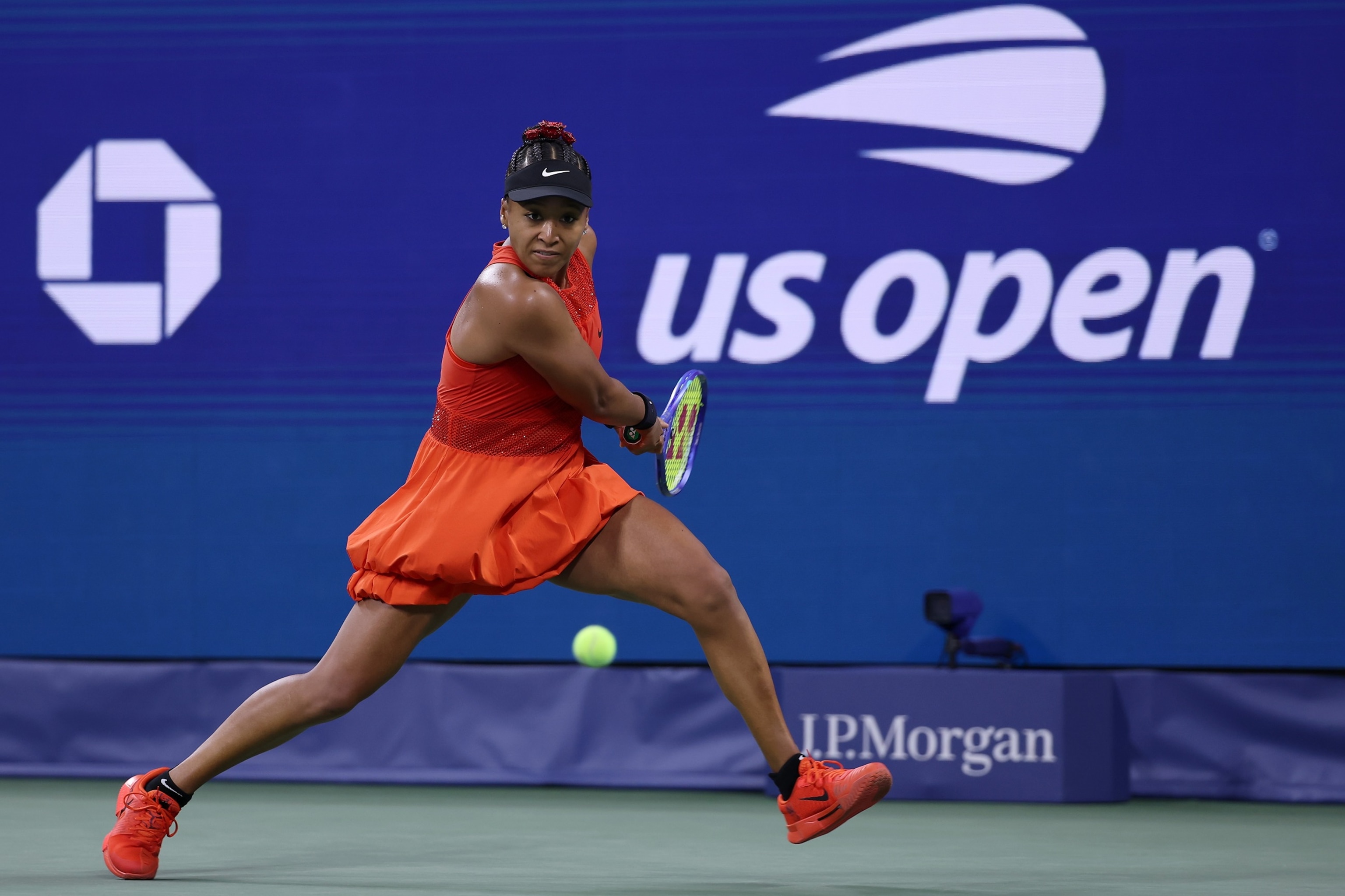 Naomi Osaka debuts Labubu 'Billie Jean Bling' at US Open after 1st-round win - ABC News