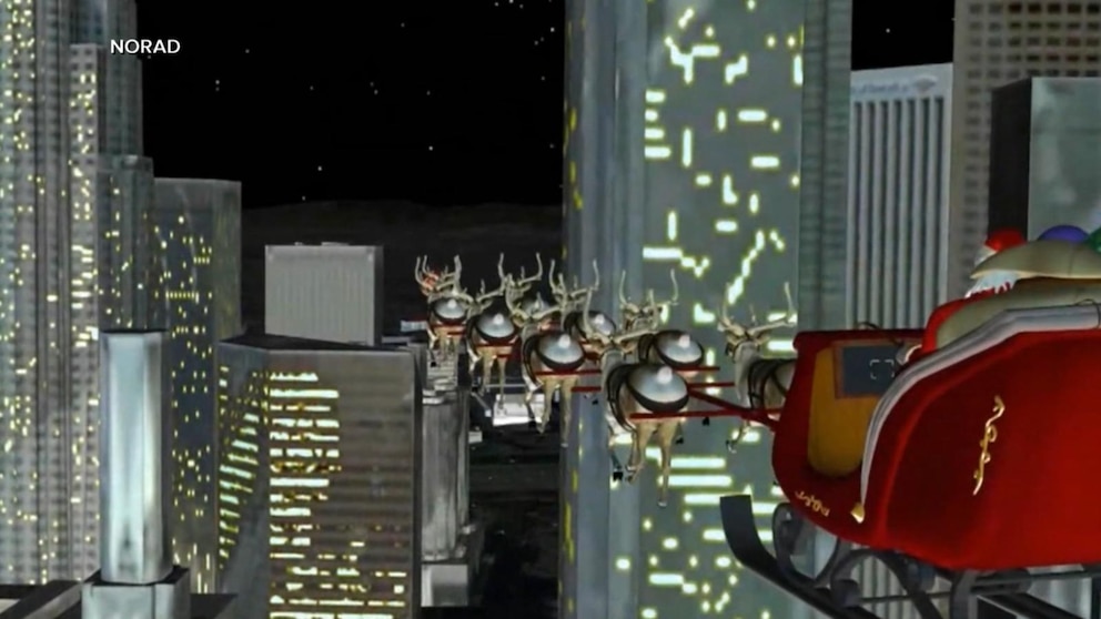 Video 'GMA' and NORAD track Santa across the globe - ABC News