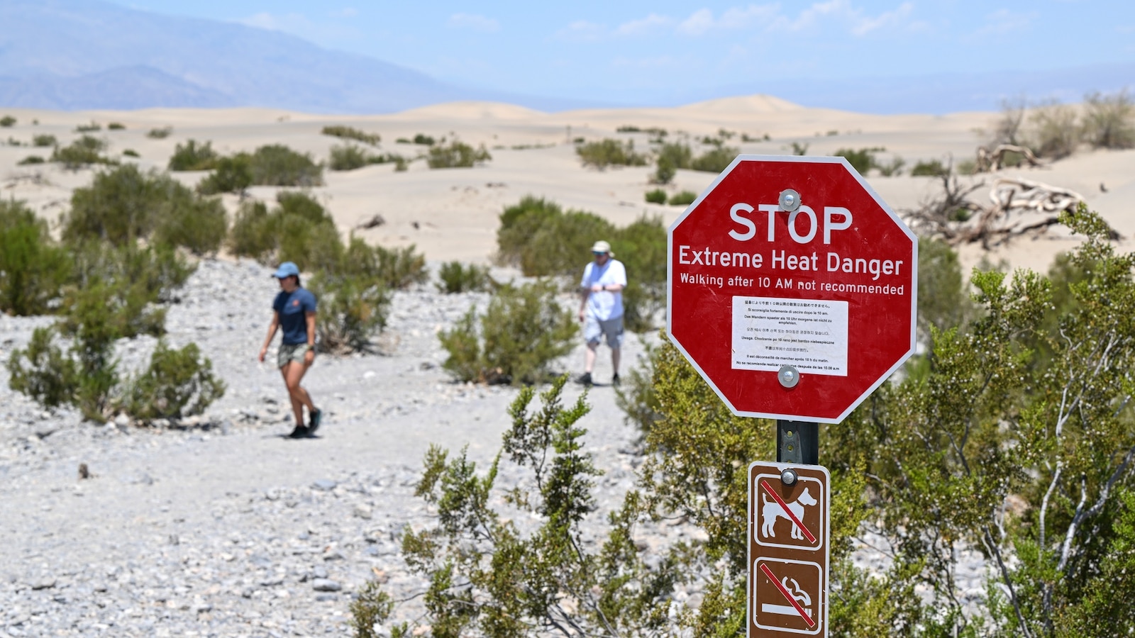 When hikers need assistance on days with extreme heat, National Parks ...