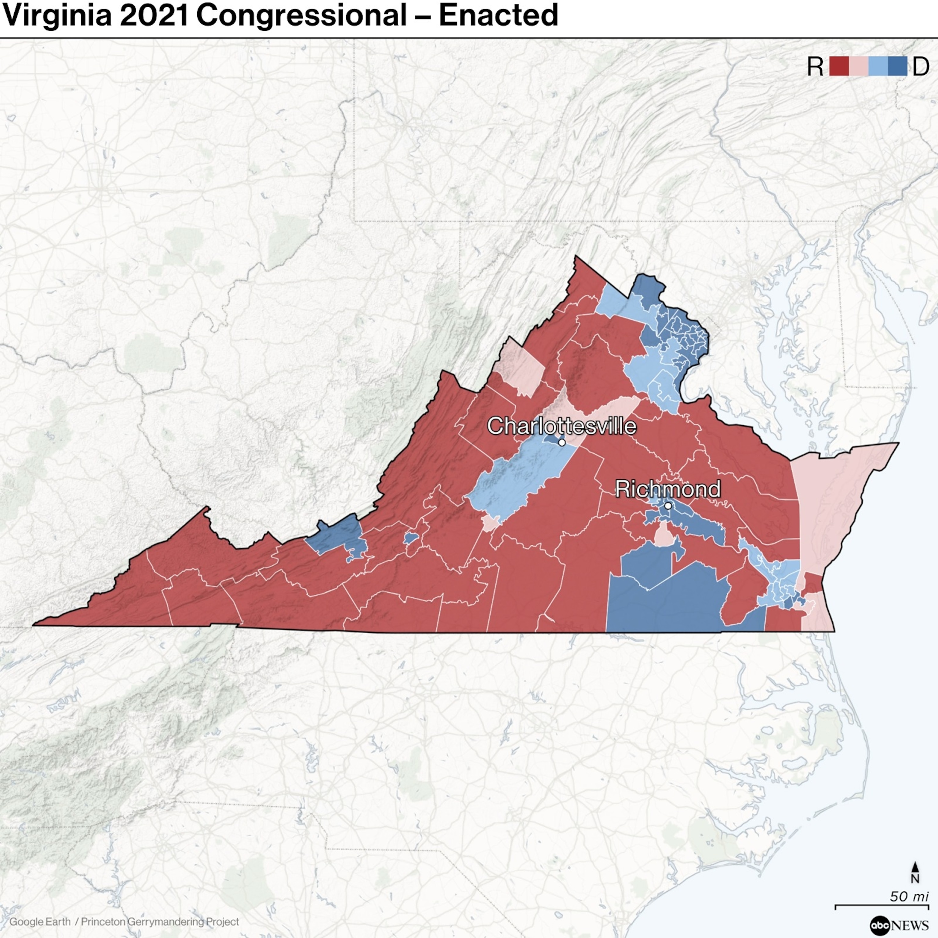 How gerrymandering has reshaped the political map for red and blue ...