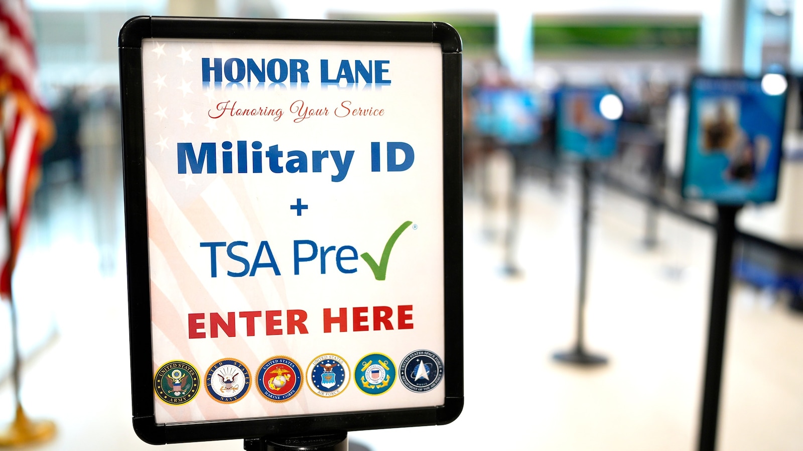 3 new military benefits at airports: Dedicated 'Honor Line,' TSA pre-check for Gold Star ...