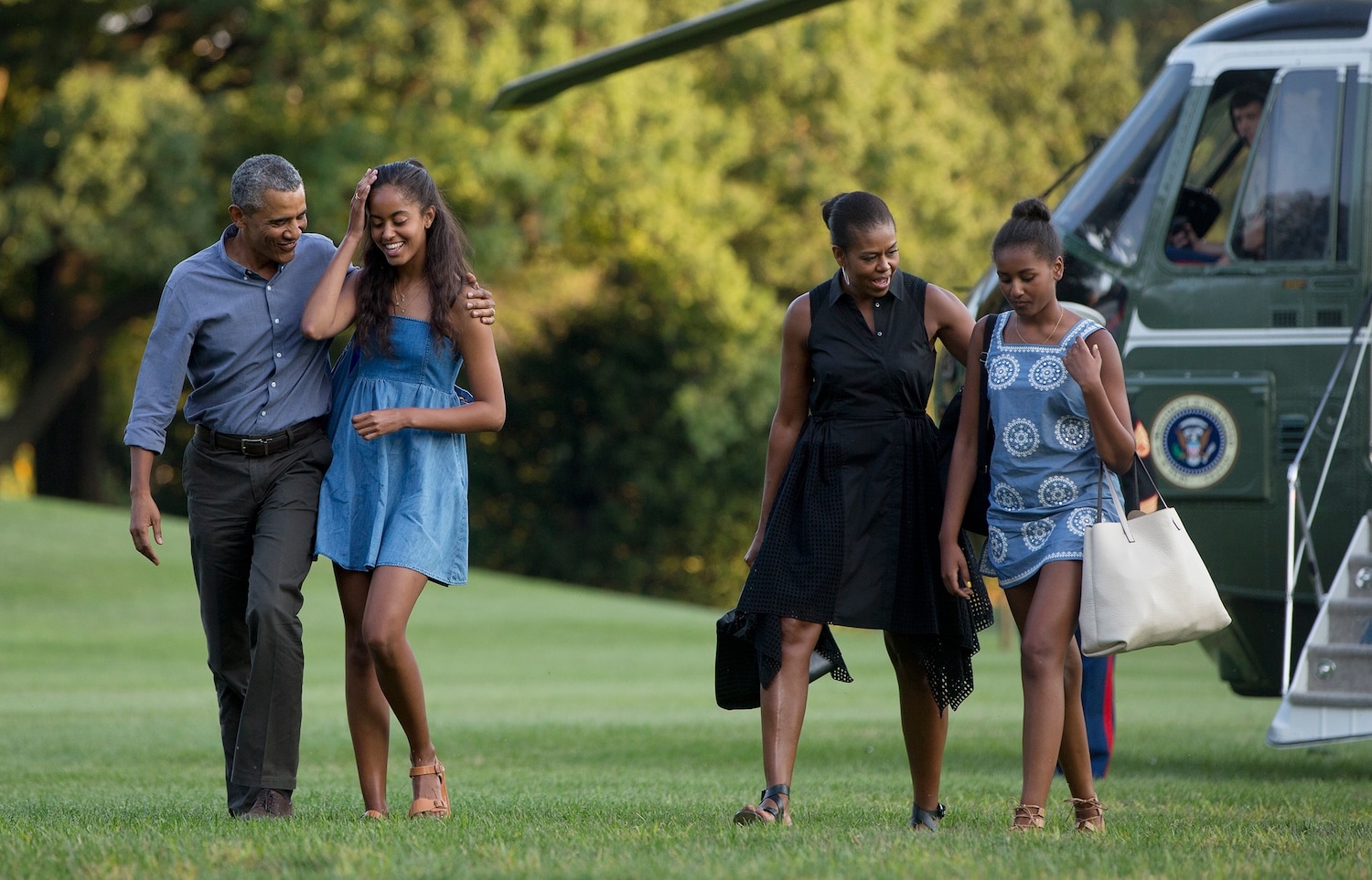 Sasha Obama October 2024
