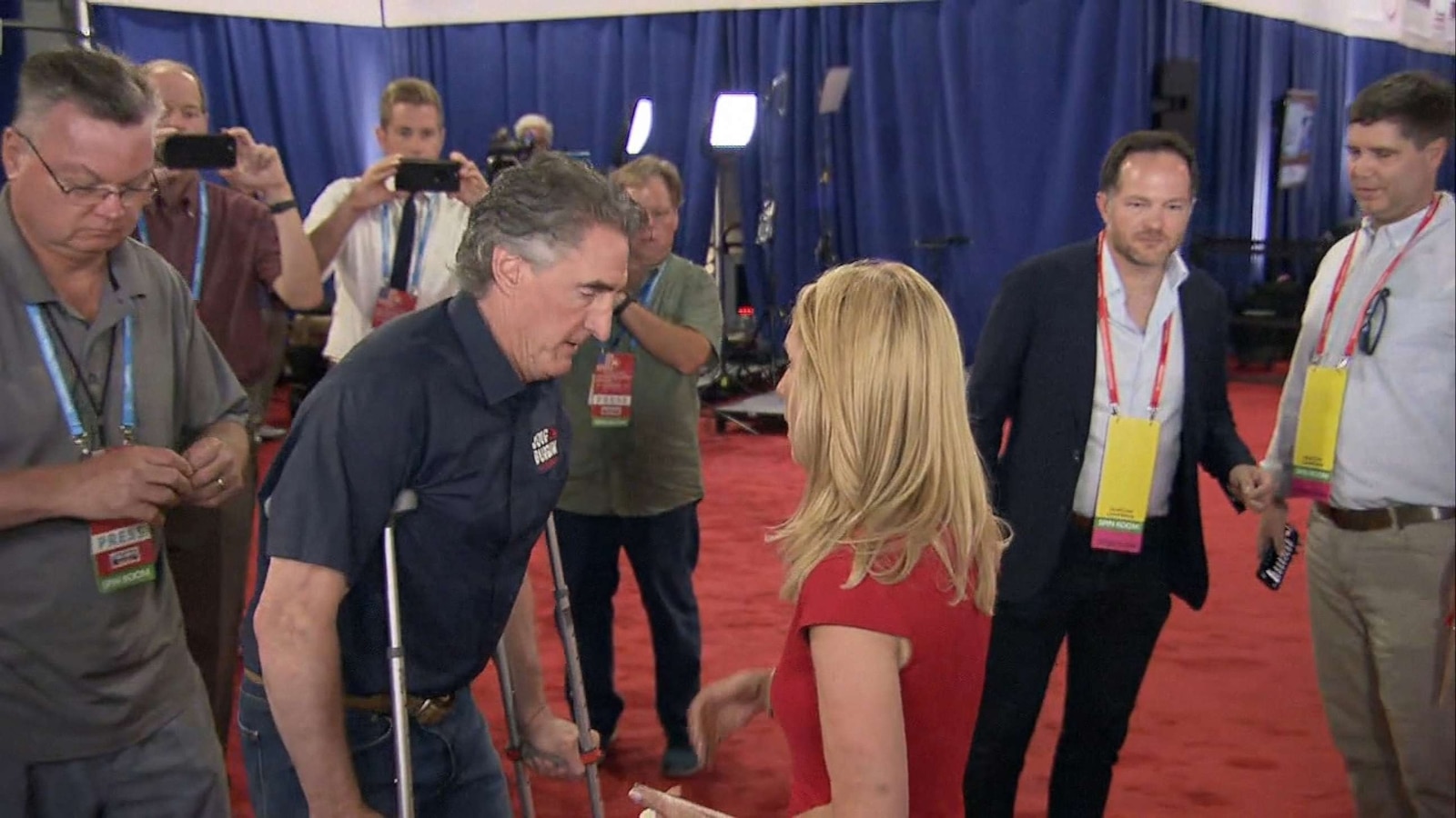 North Dakota Gov. Doug Burgum injured, but says he'll still take part ...