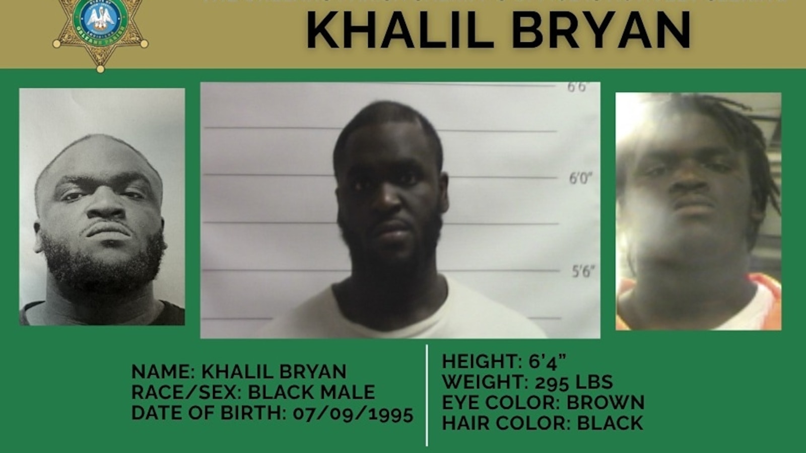 Inmate mistakenly released from New Orleans jail, manhunt underway ...