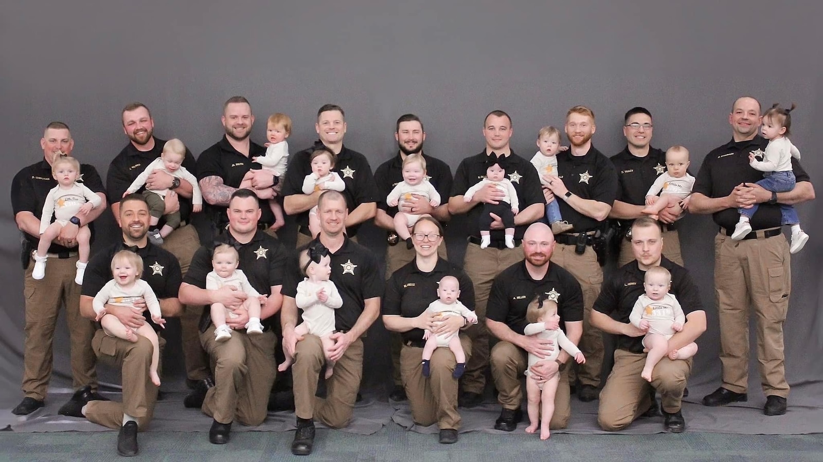 Kentucky sheriff's office welcomes 15 babies in the last year - ABC News