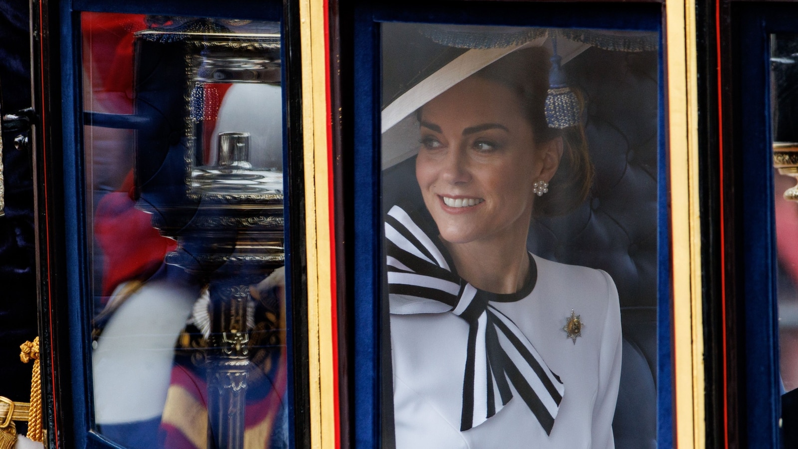 Kate Middleton wears white in 1st public appearance since cancer ...