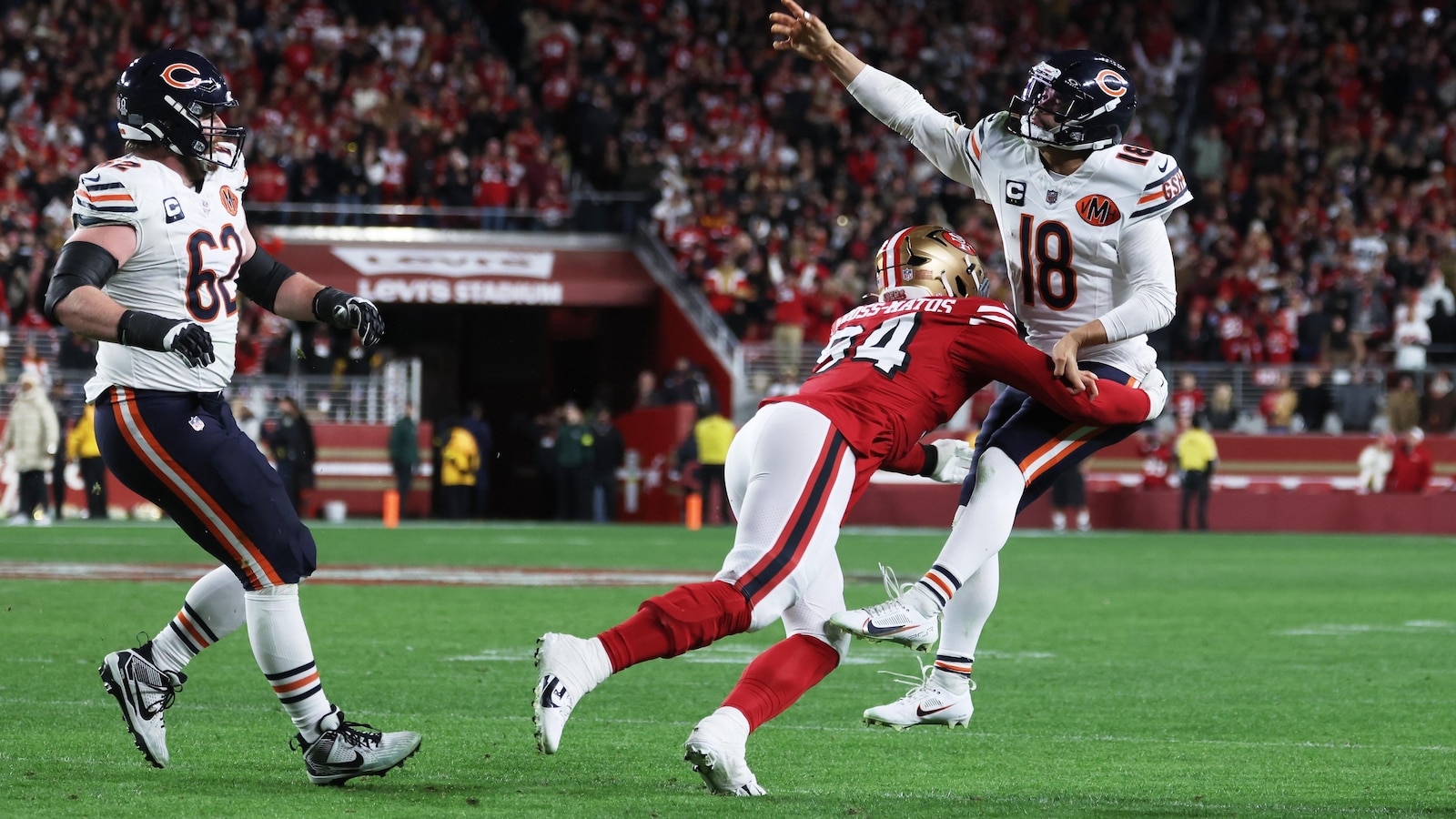 Bears' heartbreaking loss to 49ers costs them chance at top seed in NFC playoffs - ABC News