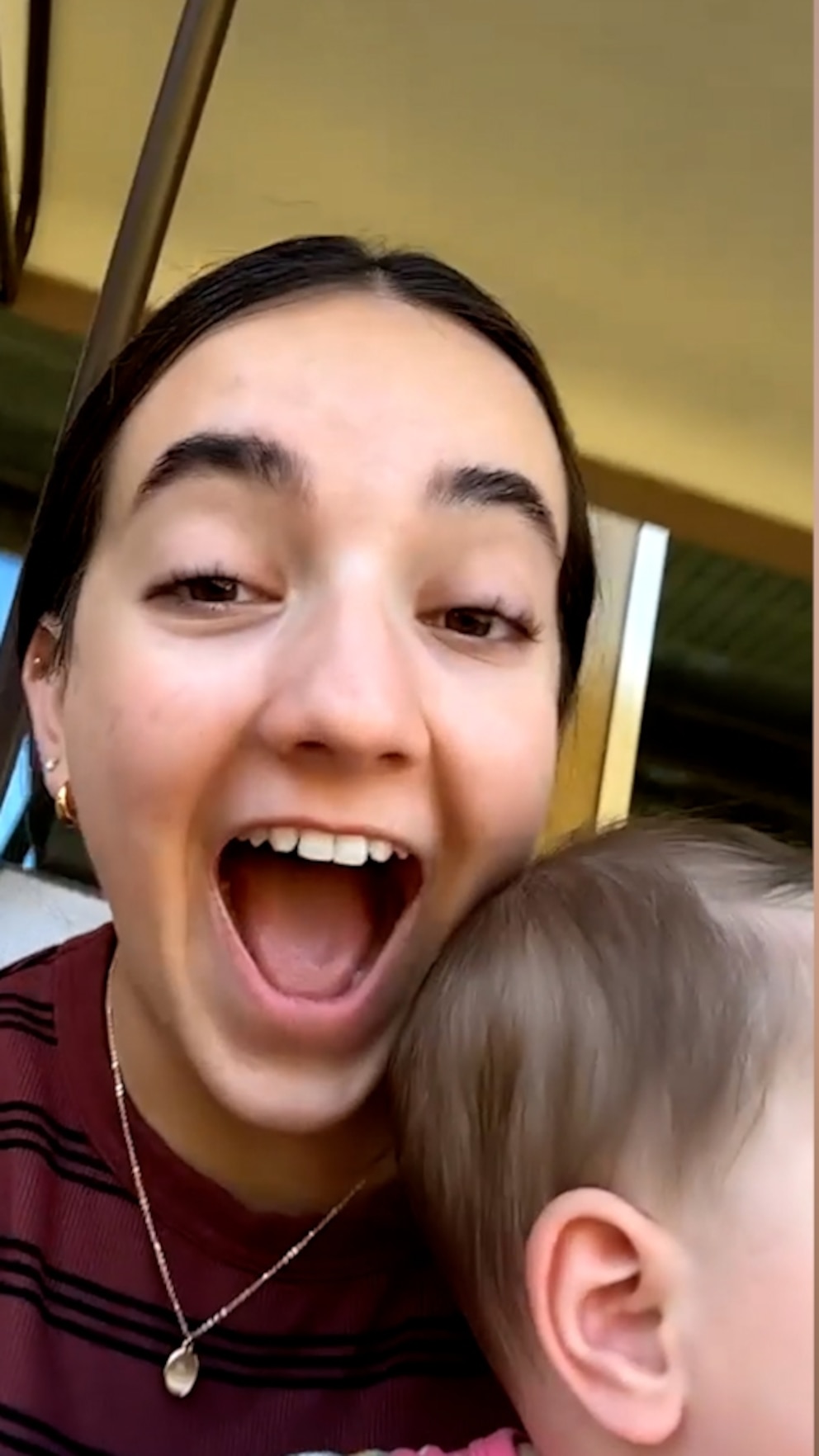 Video Watch this baby's sassy reaction to her aunt holding her - ABC News