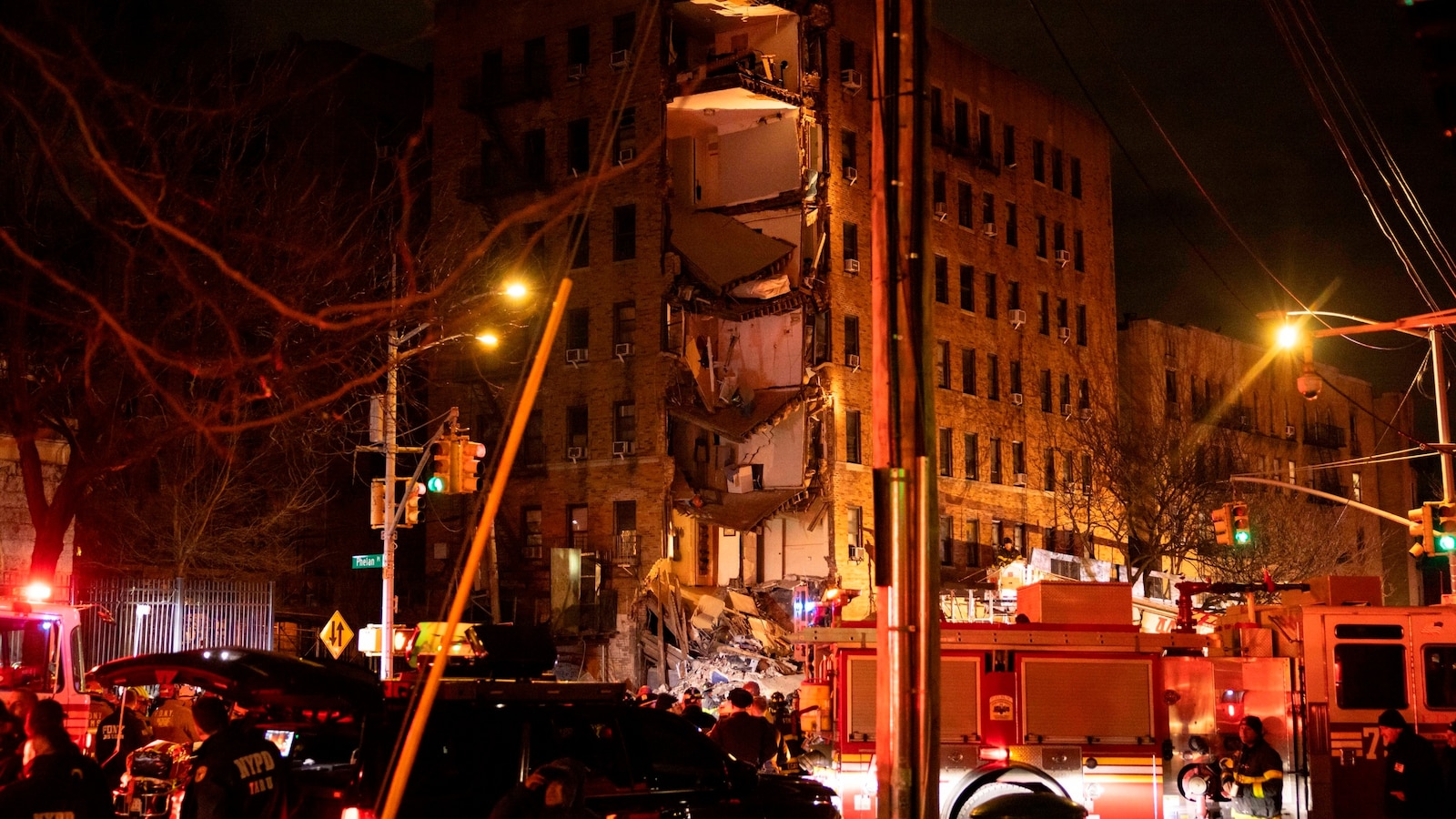 No victims found under rubble of partial building collapse in Bronx: NY ...