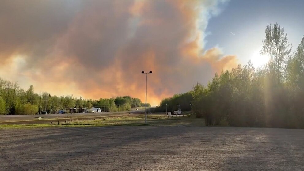 Wildfires Ravage Western Canada Forcing Evacuations And Threatening
