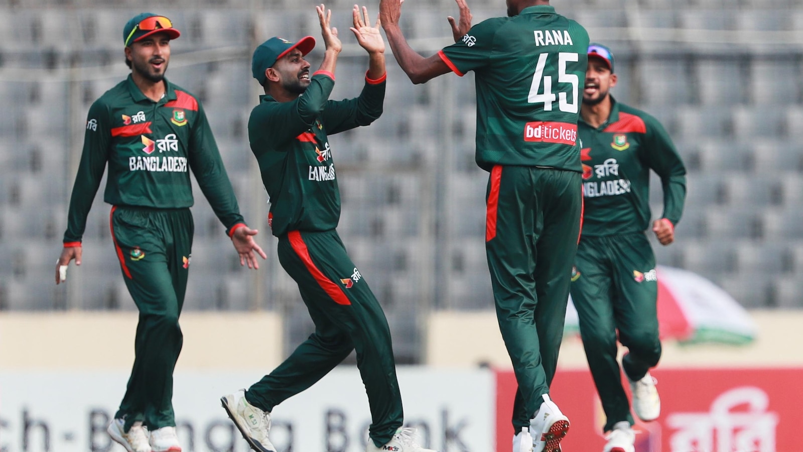 Pacer Nahid Rana rattles new-look Pakistan to earn Bangladesh big win ...