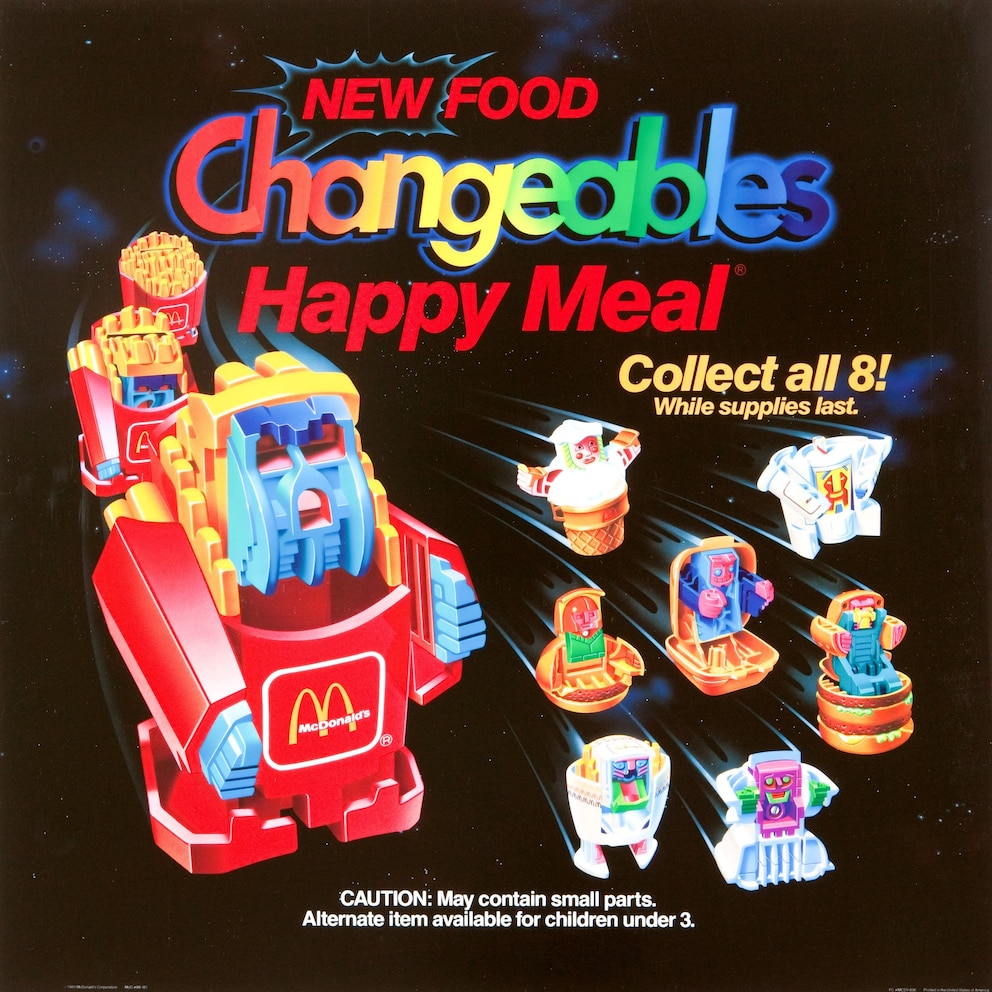 McDonald's brings back popular Changeables Happy Meal from the '80s ...