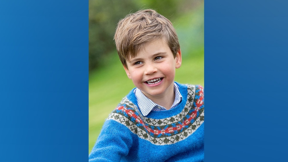 New photos of Prince Louis released for his 5th birthday - ABC News