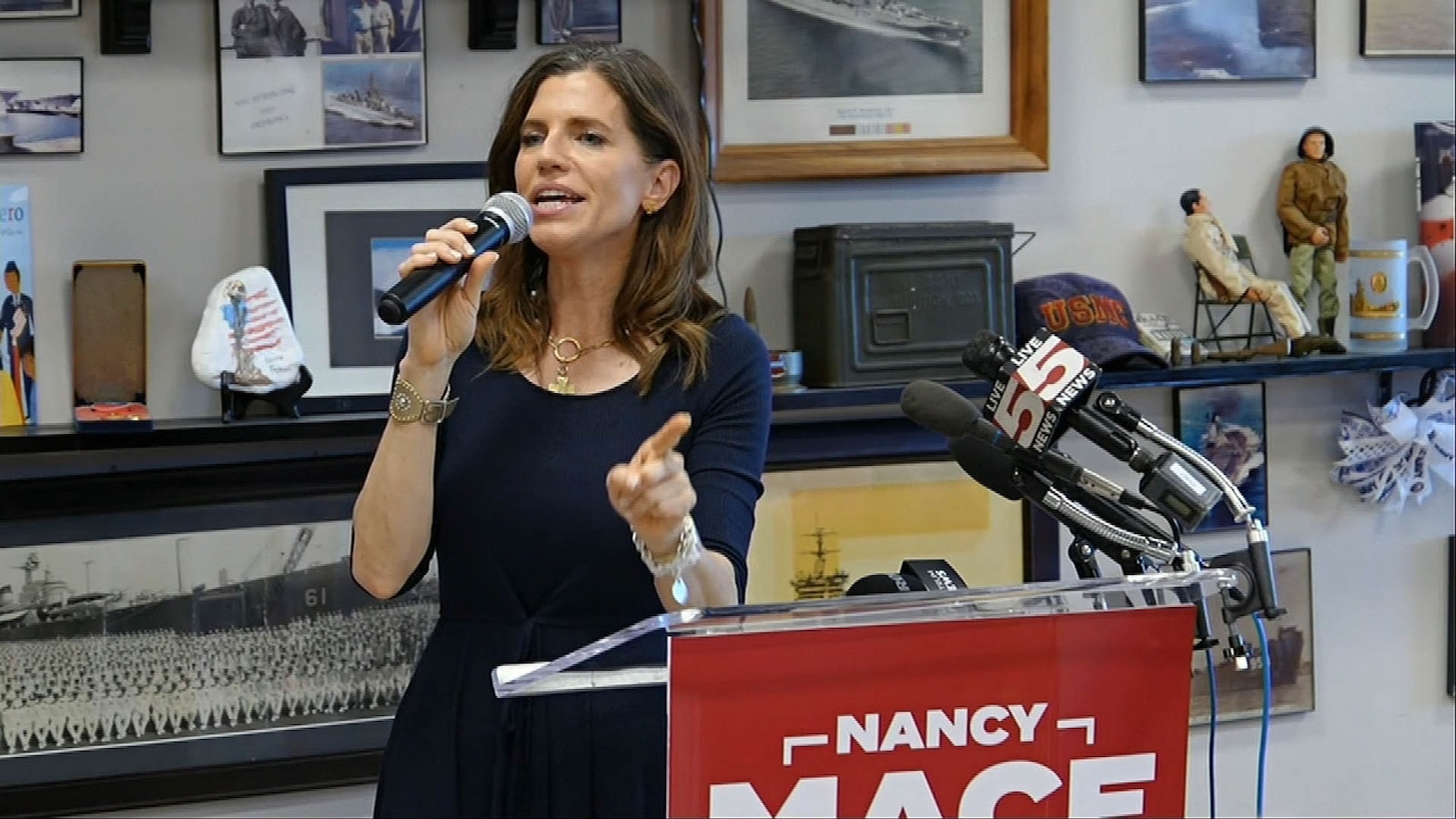 'I am Trump in high heels': Rep. Nancy Mace seeks Trump endorsement at ...